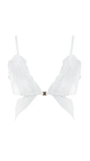 MERS SILK Mercy Silk & Lace Bra
