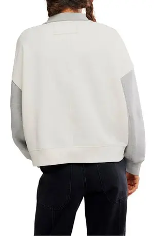 Free People Colorblock Pullover