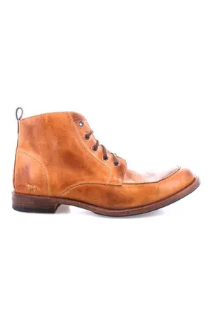 Bed Stu Moc-toe Ankle Boots - Tan Rustic