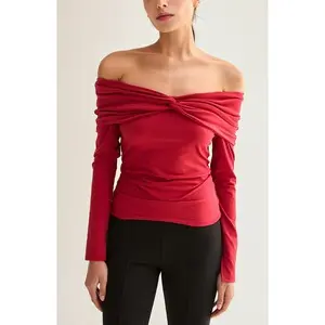 Crescent Shirred Tops