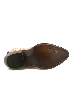 Bed Stu Western Ankle Boots - Tan Rustic Nectar Lux