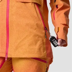 BACKCOUNTRY Cottonwoods Lt Xpore 3l Jacket - Boundary Orange Ombre/black