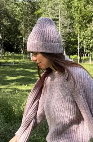 OYUN Julia Rib Beanie - Heather