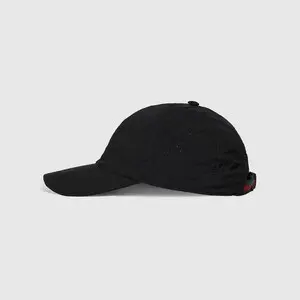 Gucci Cotton Baseball Cap With Logo - Black