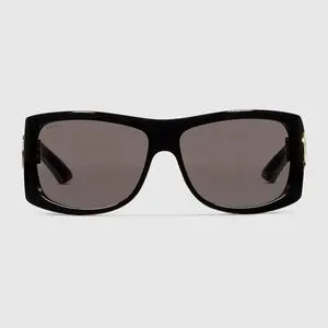 Gucci Square Frame Sunglasses - Black