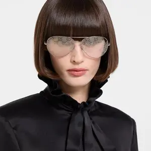 Gucci Pilot Frame Sunglasses