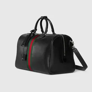 Gucci Web Trademark Medium Duffle Bag