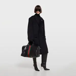 Gucci Web Trademark Medium Duffle Bag
