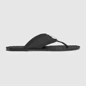 Gucci S Riviera Thong Sandal - Black