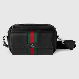 Gucci Web Trademark Mini Bag - Black
