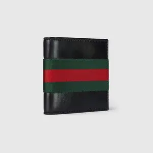 Gucci Web Trademark Bi-fold Wallet