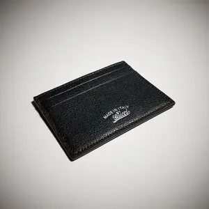 Gucci Lira Card Case Leather