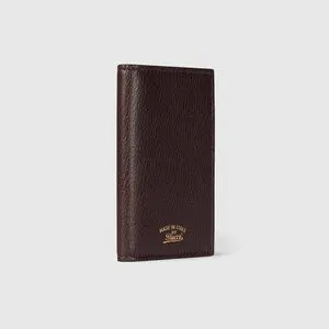 Gucci Lira Card Case Leather - Brown