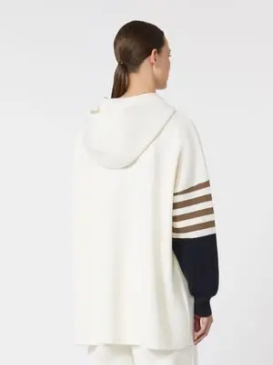 Max Mara Wool-knit Hooded Jumper