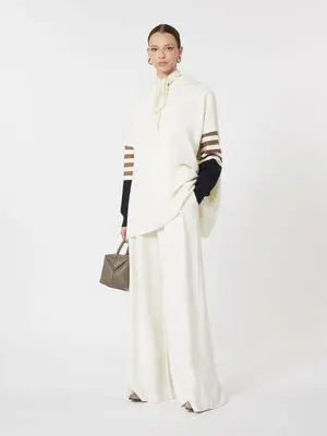 Max Mara Wool-knit Hooded Jumper
