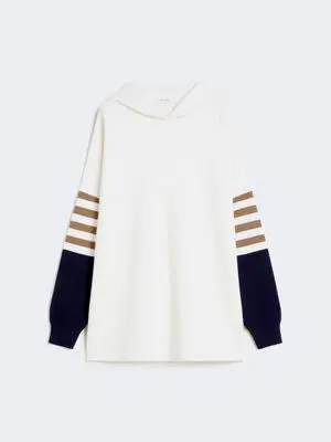 Max Mara Wool-knit Hooded Jumper