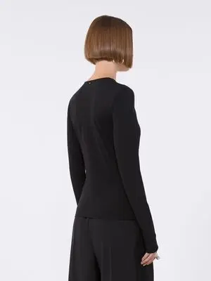Max Mara Skin-tight Jersey T-shirt