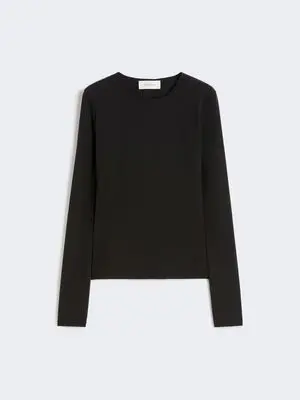Max Mara Skin-tight Jersey T-shirt