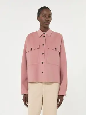 Max Mara Double-faced Wool-blend Shirt Jacket