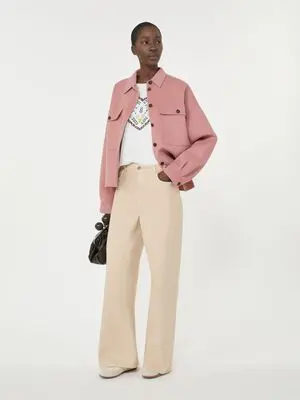 Max Mara Double-faced Wool-blend Shirt Jacket