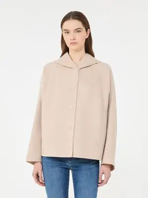 Max Mara Double-faced Wool-blend Hooded Coat