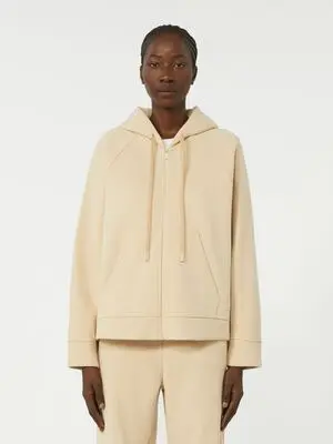 Max Mara Cotton Zip-up Sweatshirt