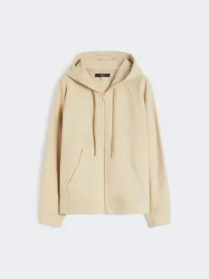 Max Mara Cotton Zip-up Sweatshirt