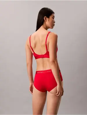 Calvin Klein Lunar New Year Lightly Lined Triangle Bralette - Rouge