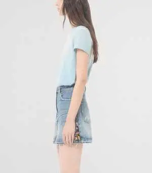 Valentino Garavani Cotton Printed T-shirt - Blue
