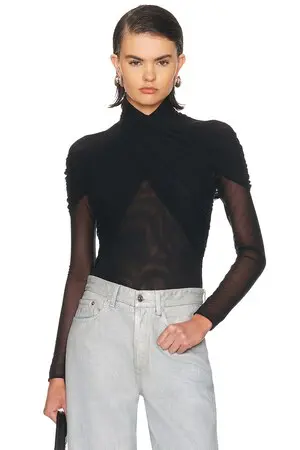 MUGLER Long Sleeve Bodysuit