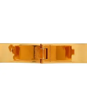 HERMES Narrow Clic H Bracelet