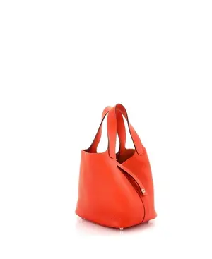 HERMES Pm Picotin Lock Bag Clemence