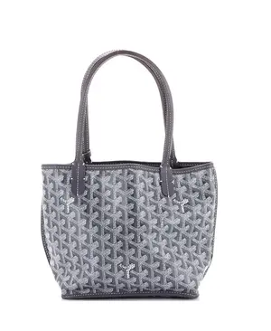 Goyard Anjou Reversible Tote Coated Canvas - Gray