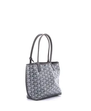 Goyard Anjou Reversible Tote Coated Canvas - Gray