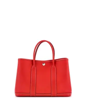 Hermès 30 Garden Party Tote - Red