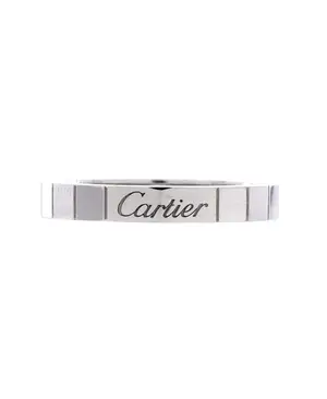 CARTIER Lanieres Ring In 18k Gold With Diamond - White