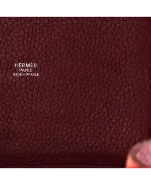 HERMES Pm Picotin Lock Bag Clemence
