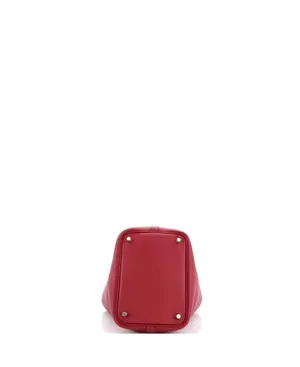 Hermès Pm Picotin Lock Bag Clemence - Red