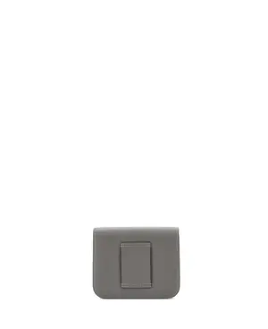 Hermès Constance Slim Wallet Evercolor - Gray