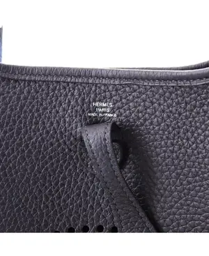 Hermès Tpm Evelyne Bag Gen Iii Clemence - Gray