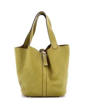 HERMES Mm Picotin Lock Bag Clemence