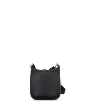 Hermès Tpm Evelyne Bag Gen Iii Clemence - Black