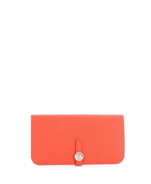 HERMES Dogon Recto Verso Wallet Leather