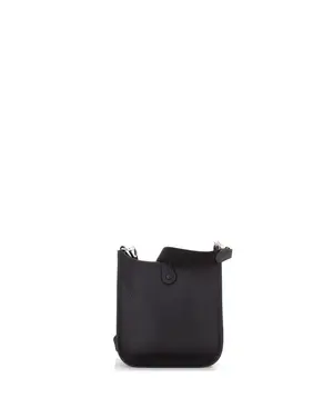 Hermès Tpm Evelyne Bag Gen Iii Clemence - Black