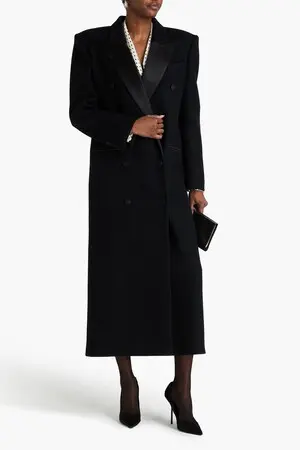 Magda Butrym Double-breasted Wool-blend Felt Coat