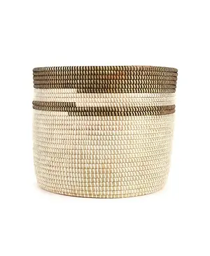 MBARE Catch-all Planter Basket Stripe - Black And White