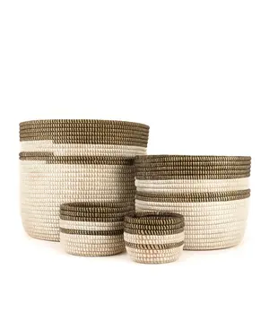 MBARE Catch-all Planter Basket Stripe