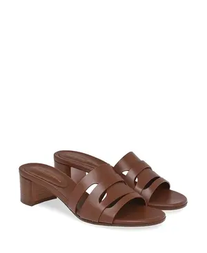 Gianvito Rossi Mid Calf Mules Clogs For Women
