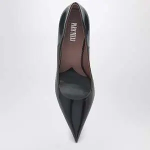 Paris Texas Vera 85 Leather Pumps - Black