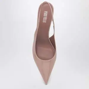 Paris Texas Lidia Patent Leather Slingbacks - Pink